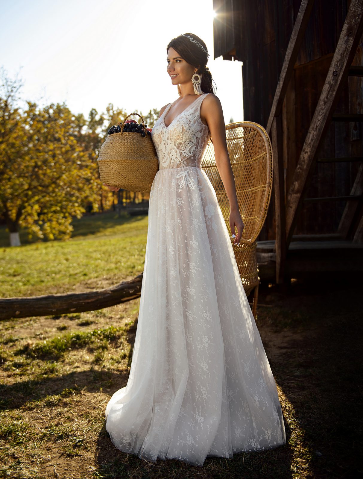 Rochii de mireasa Timisoara - BOHOCHIC - ALYSANNE - Chic by La La Timisoara