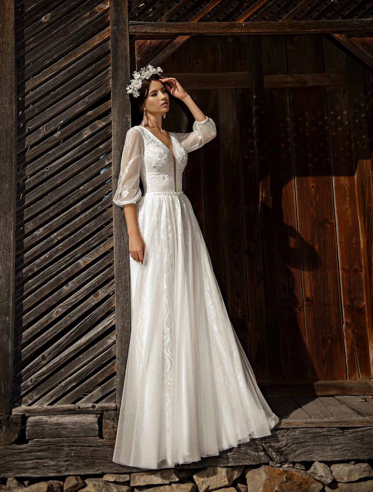 Rochii de mireasa Timisoara - BOHO CHIC - DAELLA - Chic by La La Timisoara