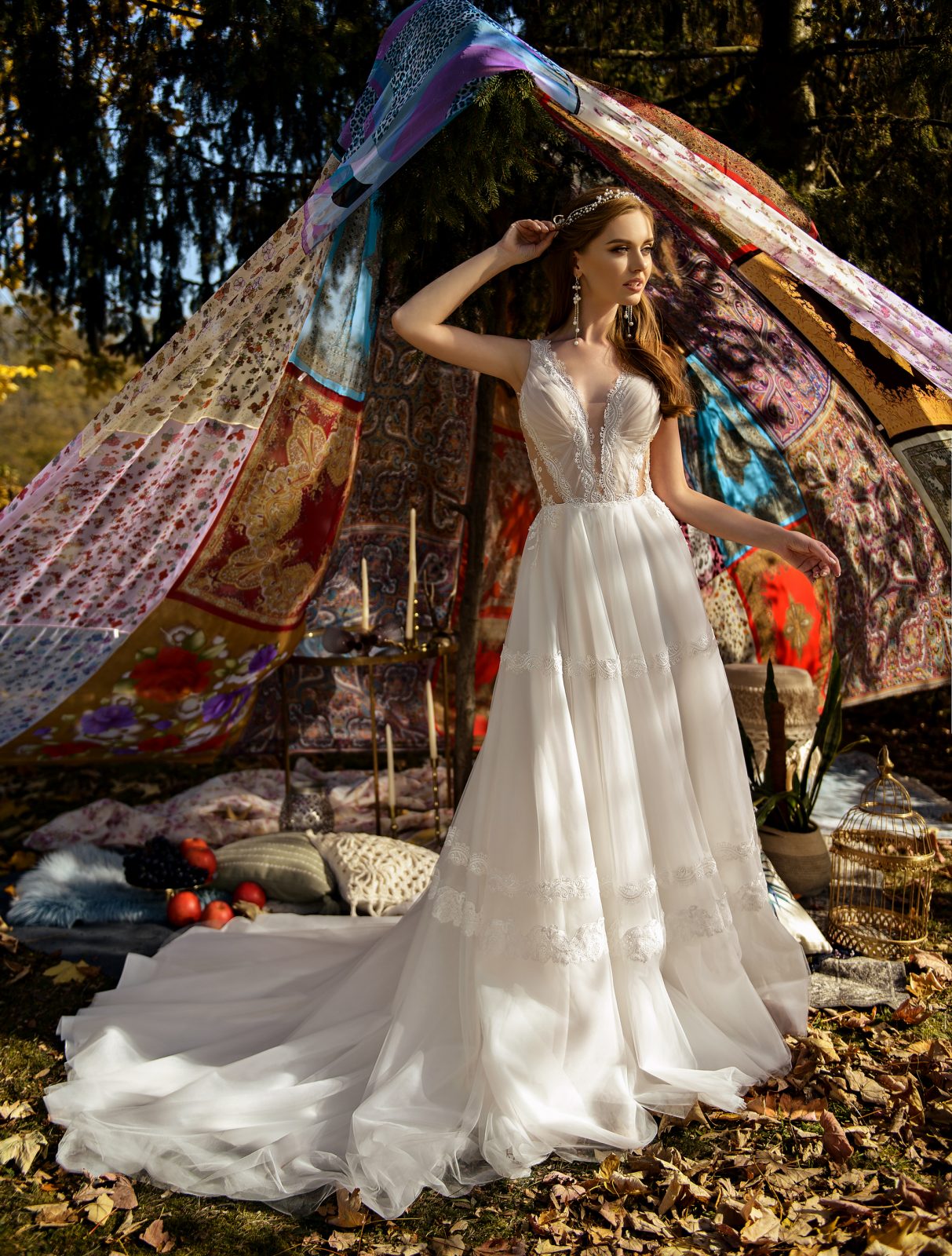 Rochii de mireasa Timisoara - BOHO CHIC - AILYN - Chic by La La Timisoara