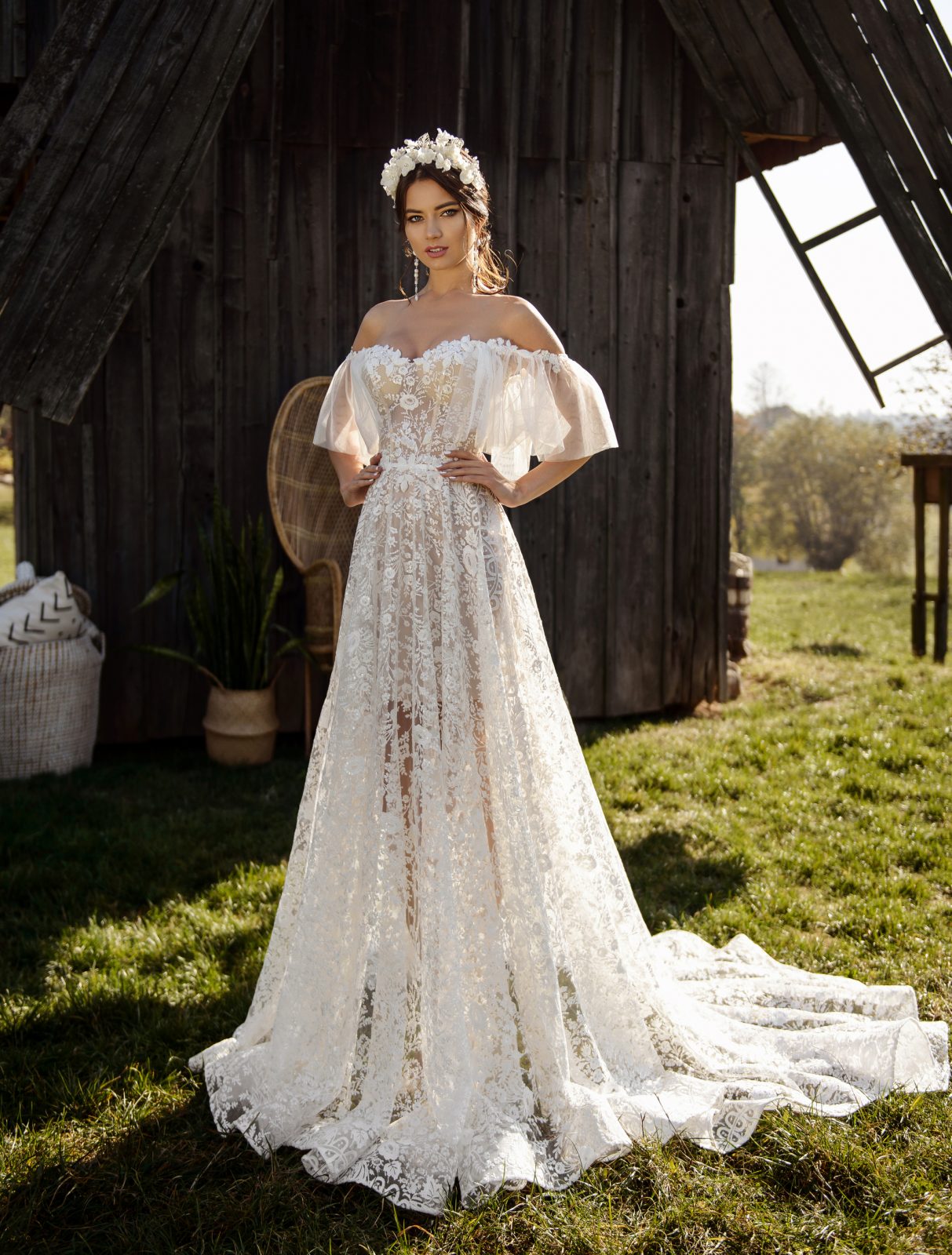 Rochii de mireasa Timisoara - BOHO CHIC - TYANNA - Chic by La La Timisoara