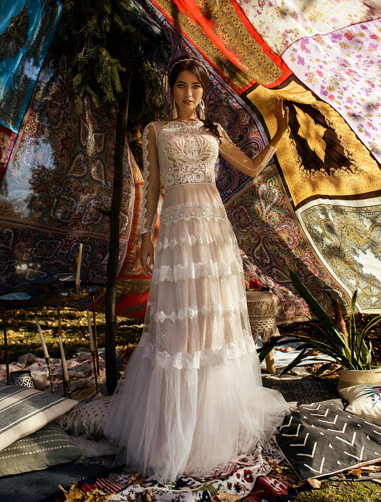 Rochii de mireasa Timisoara - BOHOCHIC - ZALYNE - Chic by La La Timisoara