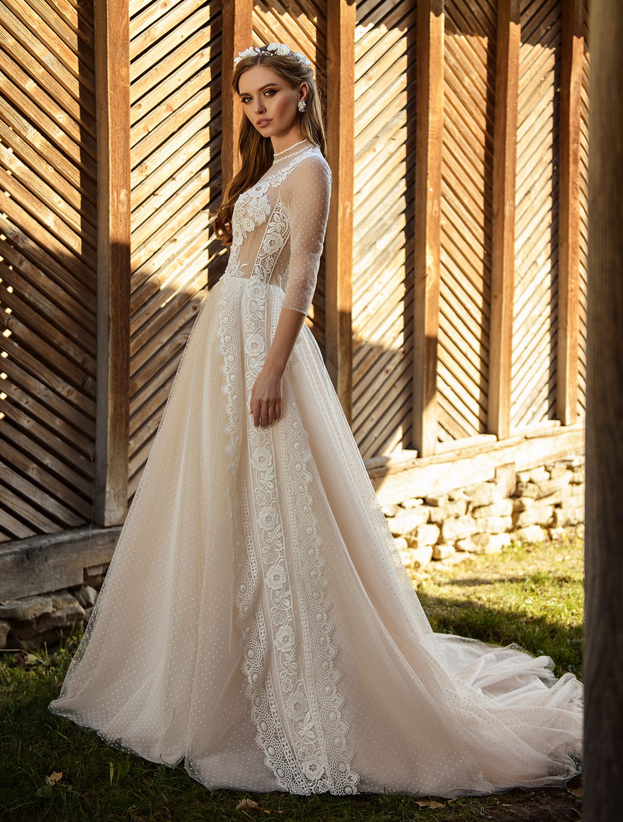 Rochii de mireasa Timisoara - BOHO CHIC - MAGELLE - Chic by La La Timisoara