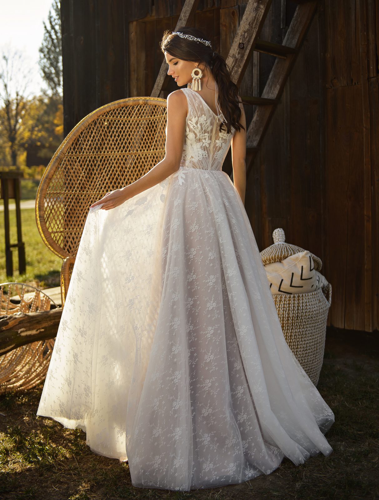 Rochii de mireasa Timisoara - BOHOCHIC - ALYSANNE - Chic by La La Timisoara