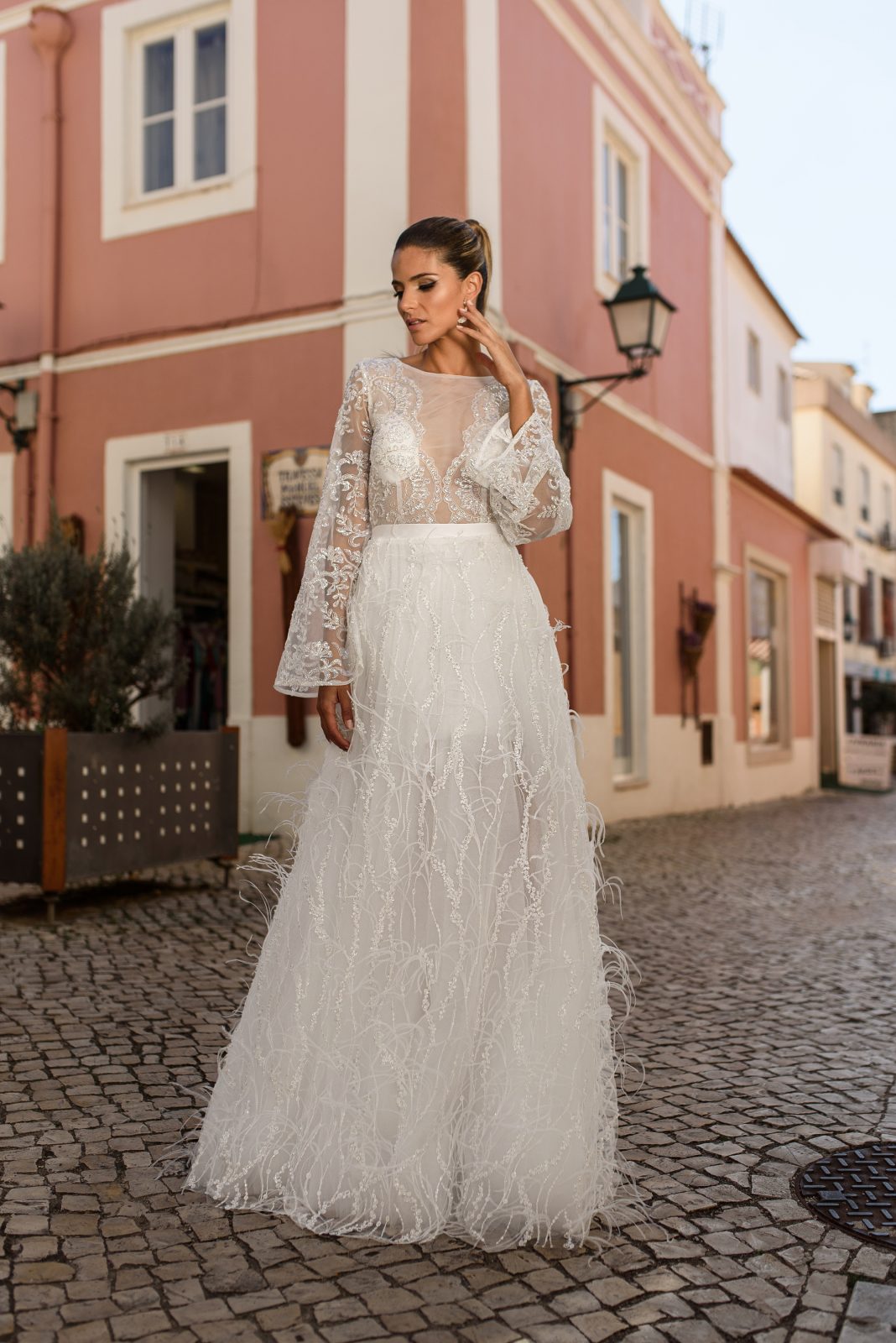 Rochii de mireasa Timisoara 2020 RESTELLO - FABIA - Chic by La La Timisoara